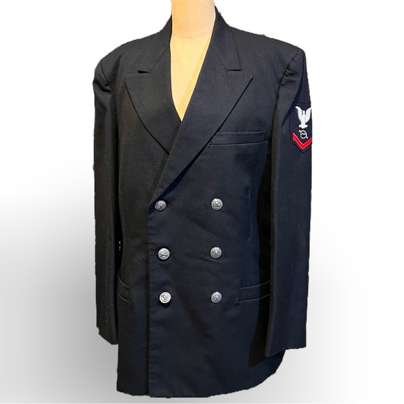 military | Jackets & Coats | Authentic Us Navy Class A Uniform ...